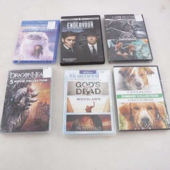 Assortment Of Movies: Abominable (PG) Blu-Ray + DVD + Digital Code; PBS ...