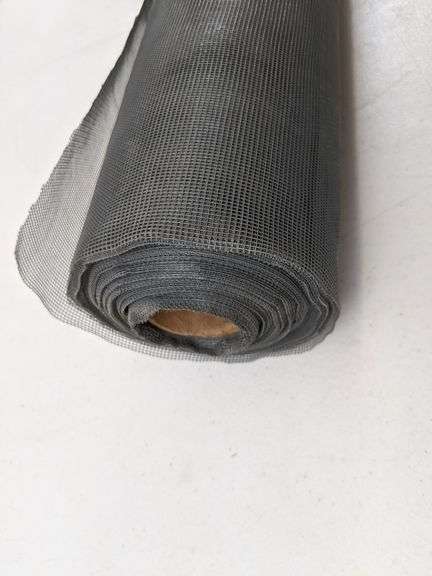 Roll of Window Screen Mesh - Size 4 Foot Wide x Unknown Length - Dutch Goat