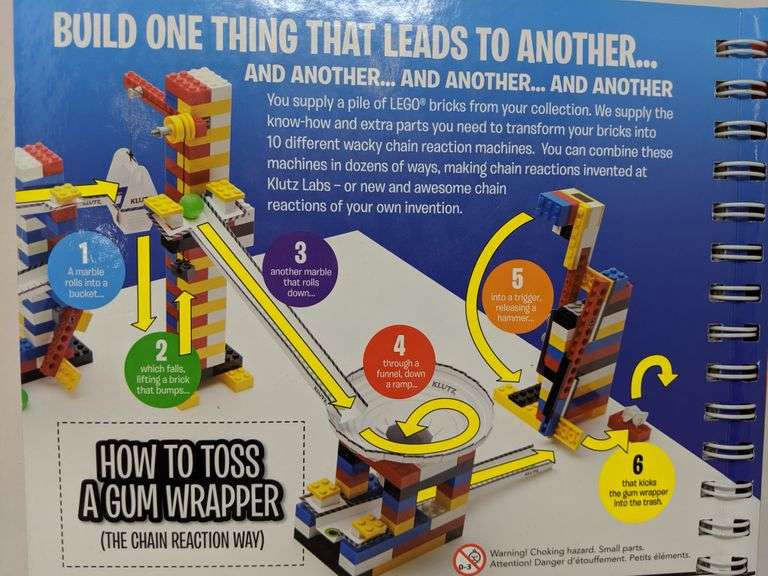 Lego Chain Reactions Work Book And Build Set - Dutch Goat