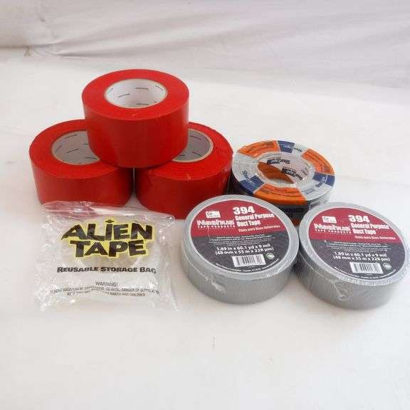 Assortment Of Tape: See Pics For Types/Size Of Tape (7 Rolls Total ...