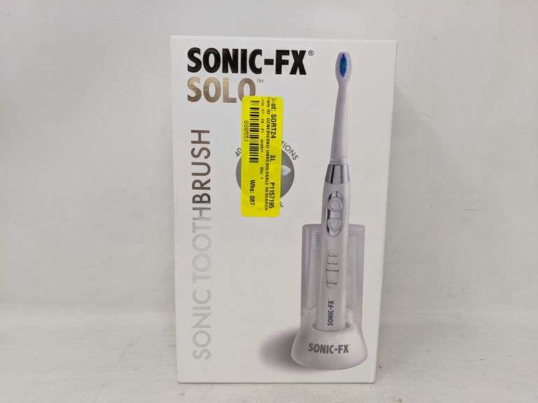 Sonic-FX Solo Sonic Toothbrush - White - Dutch Goat
