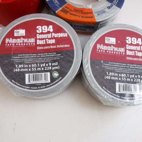 Assortment Of Tape: See Pics For Types/Size Of Tape (7 Rolls Total ...