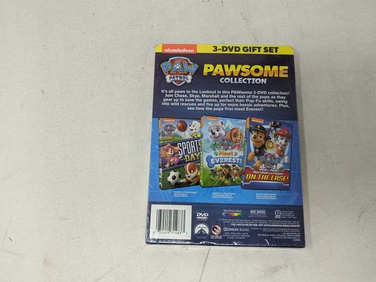 Nickelodeon Paw Patrol Pawsome 3 DvD Gift Set Collection - Dutch Goat