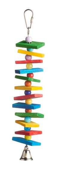 Bodacious Bites Colorful Bird Toy For Medium To Large Birds - Dutch Goat