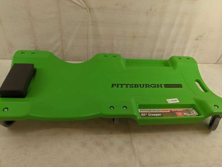 Pittsburgh Automotive 40 In. 300 Lb. Capacity Low-Profile Creeper ...
