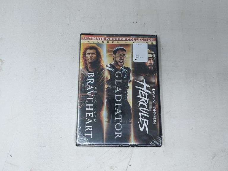 Ultimate Warrior Movie 3-Collection - Braveheart, Gladiator, Hercules ...