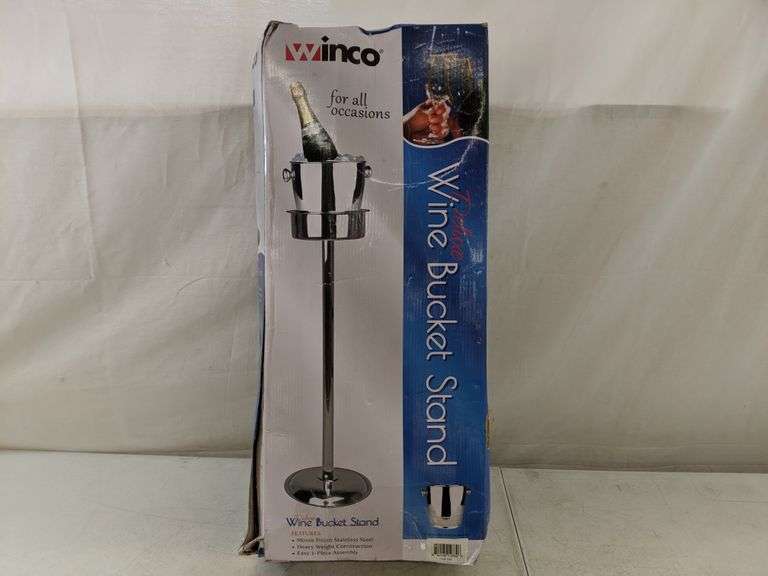 Winco 3-Piece Wine Bucket Stand, Wine Bucket Not Included - Dutch Goat