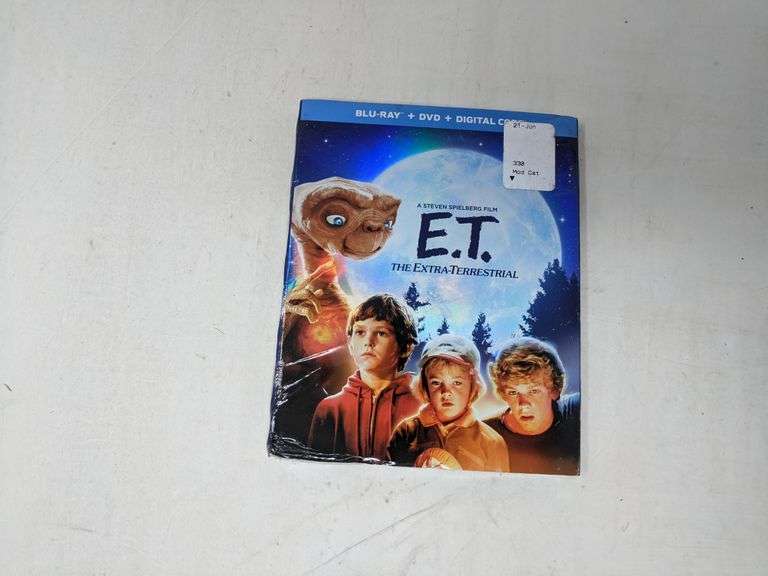 A Steven Spielberg Film E.T. The Extra Terrestrial Blu-ray DVD - Rated ...
