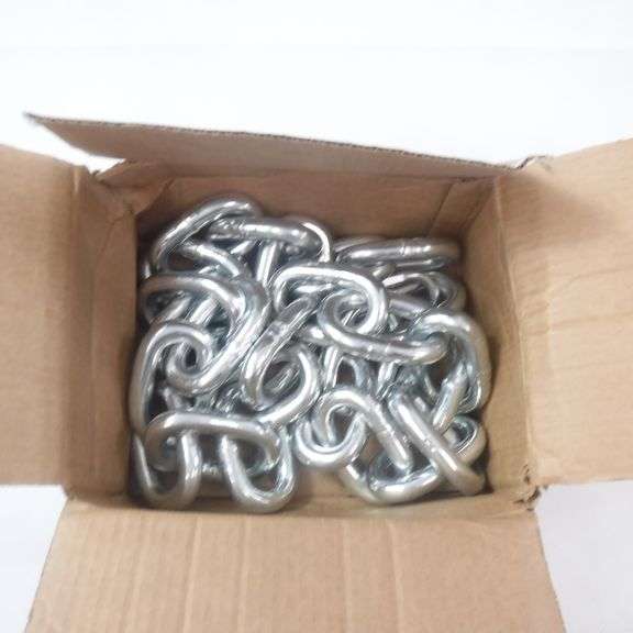 6' Long Heavy Duty Chain with 4" Chainlinks and Carabiner at End ...
