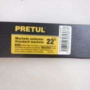 Pretful Matte Black Machete 22" Blade 5" Handle - Dutch Goat