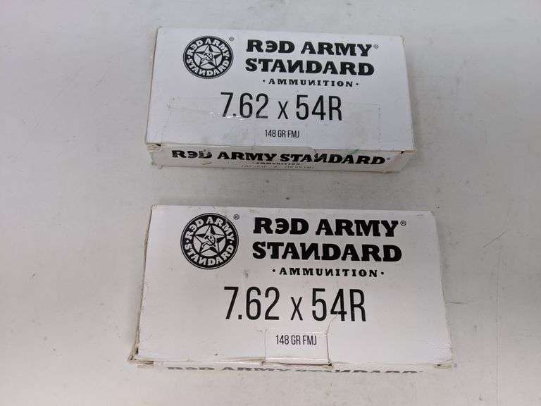 Lot of 2- Red Army Standard 762x54R 148 Gr - Dutch Goat