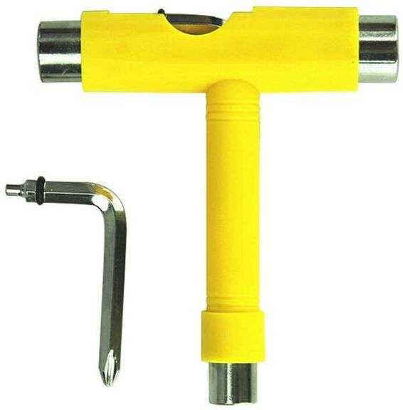 Lot Of 5: Skateboard All-In-One T Tool Multi-Function Portable Tool For ...