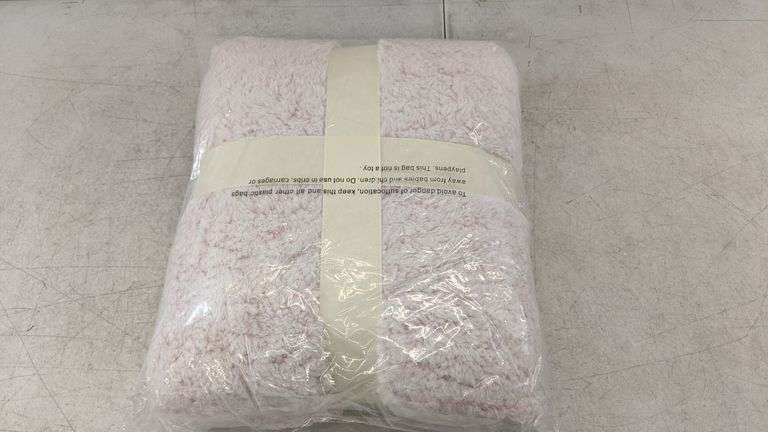 Wrapped In Prayer Blush Pink Blanket - Dutch Goat