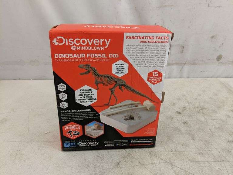 Discovery Mindblown Dinosaur Fossil Dig Tyrannosaurus Rex Excavation ...