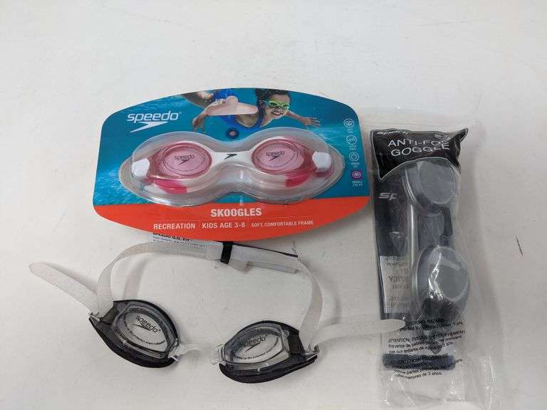 Assortment of 3 Speedo Skoggles/Goggles - Dutch Goat