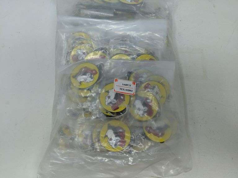 Lot of 144 Buc-ee's Keychain Accessories - Dutch Goat