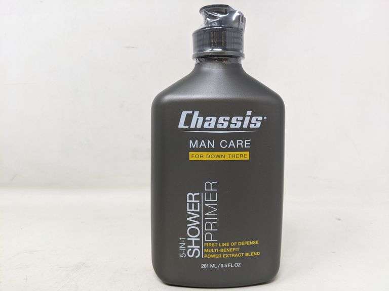 Assortment of 3 Chassis Man Care Shower Products - Dutch Goat