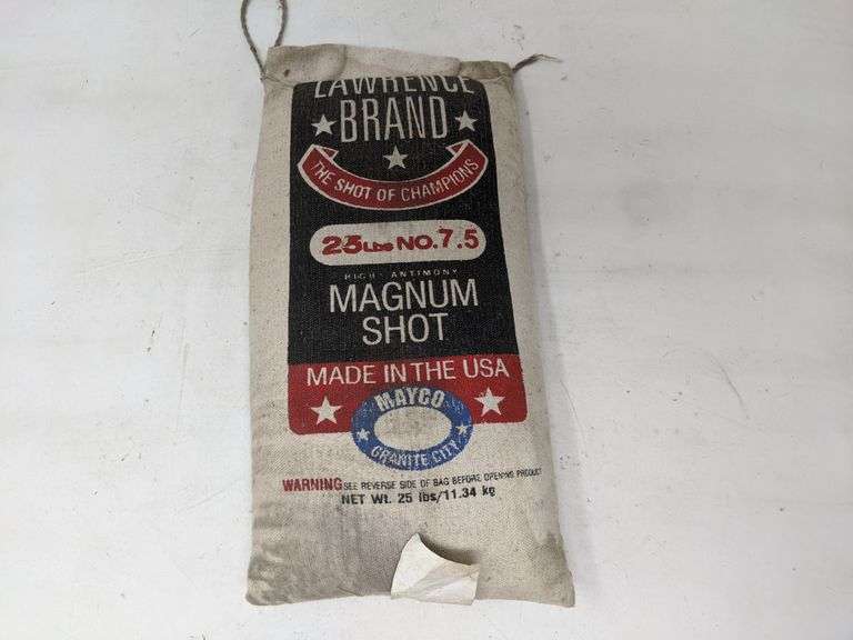 Lawrence Brand Magnum Shot 25lbs No. 7.5 - Dutch Goat