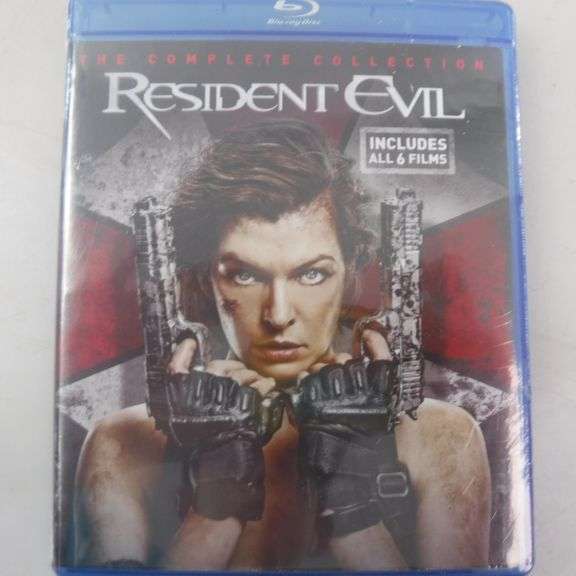 Resident Evil: The Complete Collection Blu-Ray Rated R (Includes All 6 ...