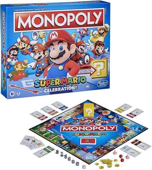 Monopoly Super Mario Board Game - Dutch Goat