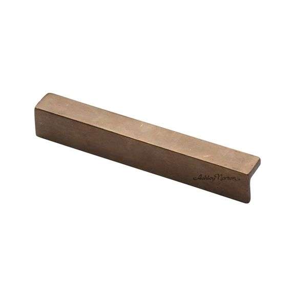 Light Bronze L Pull Drawer Handle - Light Bronze Patinas is Hand ...
