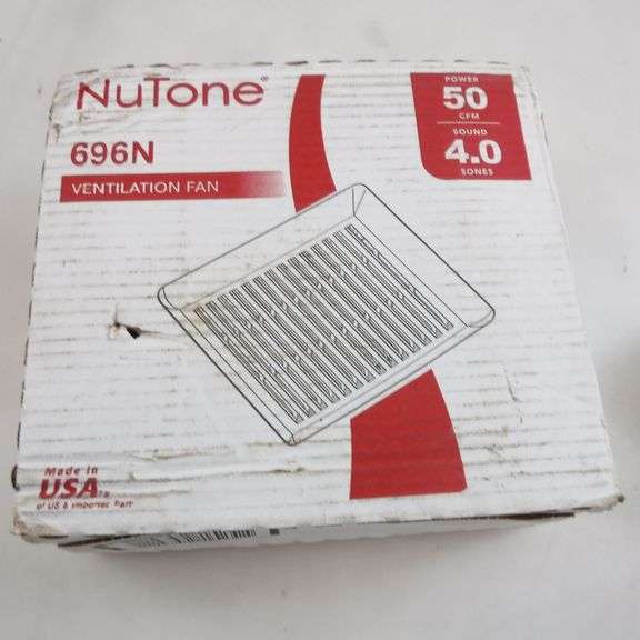 NuTone 50 CFM 4 Sone Ceiling or Wall Mounted Bath Fan - Dutch Goat