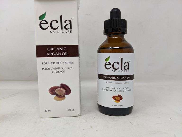 Ecla Skin Care Organic Argan Oil for Hair, Body, and Face - 4 fl. oz ...