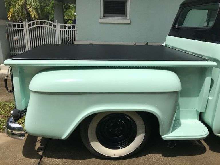 Chevy/GMC 1954-1987 Tonneau Cover For Stepside Short Box Pickup Vinyl ...