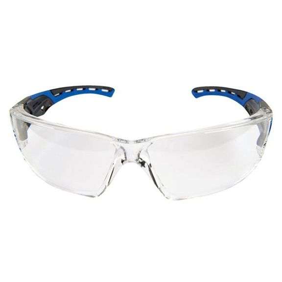 Lot Of 5 Pairs : IronWear Iron-Fog Safety Glasses With Blue Accented ...