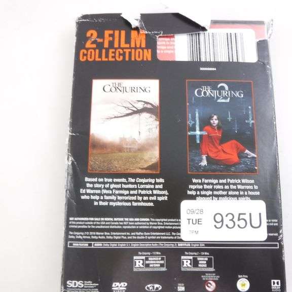 The Conjuring 2-Film Collection DVD - Case Slightly Damaged - Dutch Goat