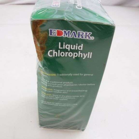 Edmark Liquid Chlorophyll, 120mg/15ml, Net Content 500ML - Expires: 2/17/2023 - Dutch Goat