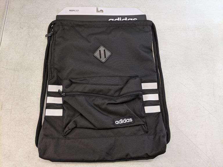 Adidas String Backpack, Black, One Size - Dutch Goat
