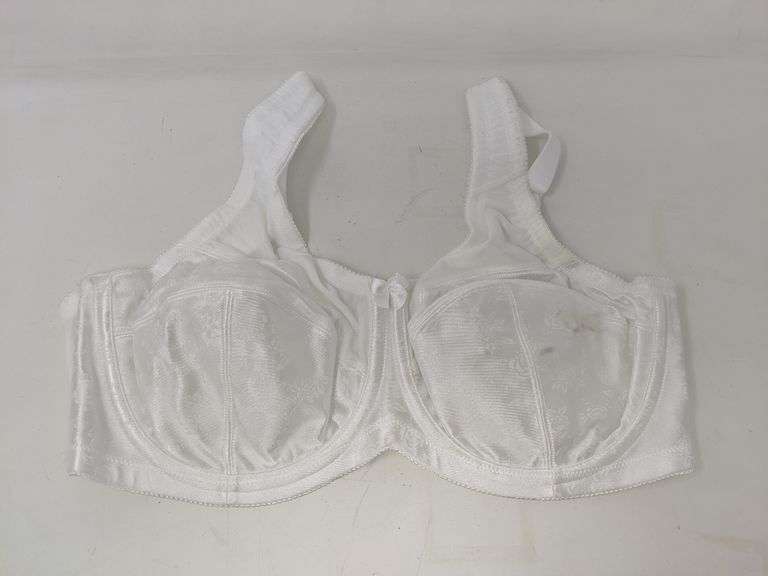 Women's Cortland Intimates Bra, White, Size 38D - Dutch Goat