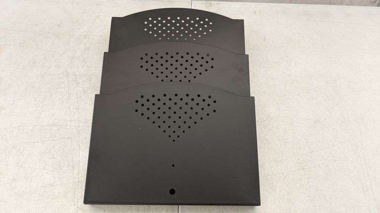 Black Triple Steel Wall File - Dutch Goat