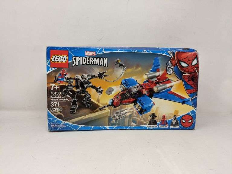 Lego Spiderman 76150 Spiderjet VS Venom Mech - 371 Pcs - Dutch Goat
