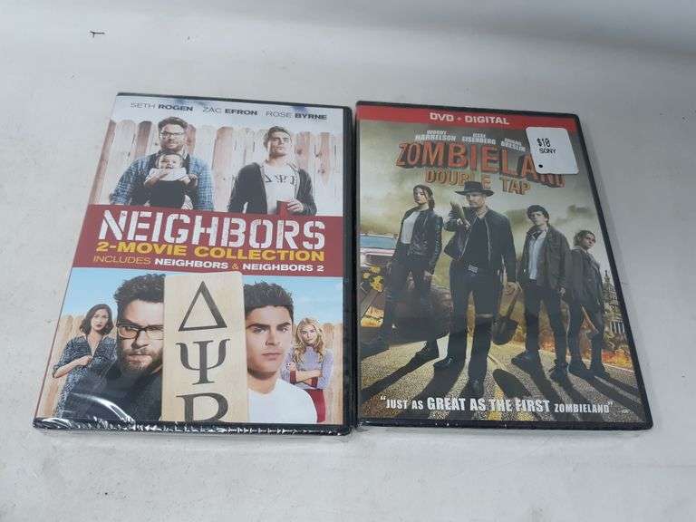 Assortment of 10 DVD Movies - Assorted Ratings - Dutch Goat