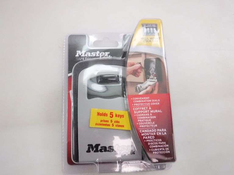 Master Lock Safespace Wall Mount Lock Box - Holds 5 Keys - Dutch Goat