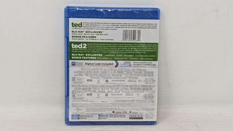 Blu-Ray DVD 2 movie Collection - Ted & Ted 2 - Rated R - Dutch Goat