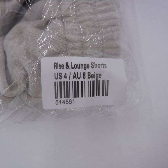 Princess Polly Rise & Lounge Shorts Beige Size 4 - Dutch Goat