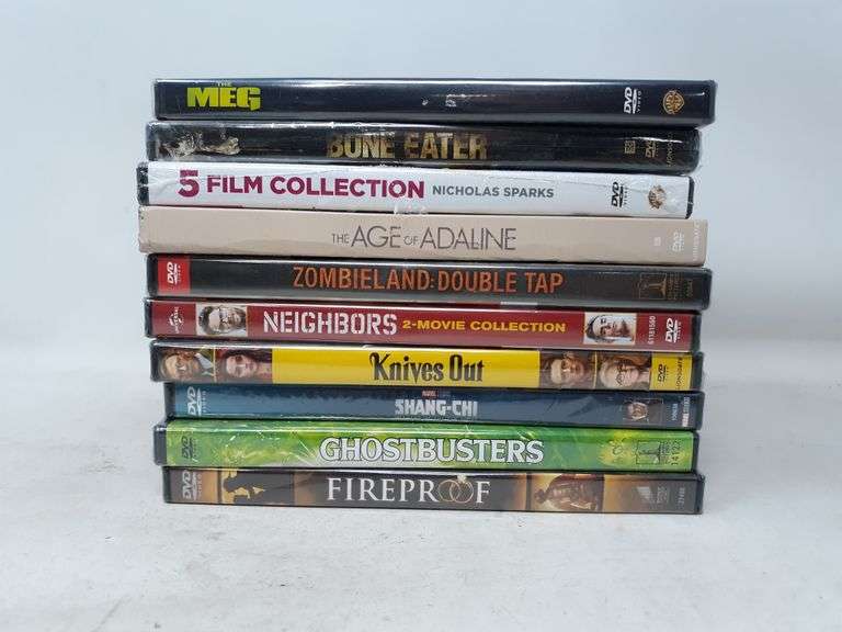 Assortment of 10 DVD Movies - Assorted Ratings - Dutch Goat