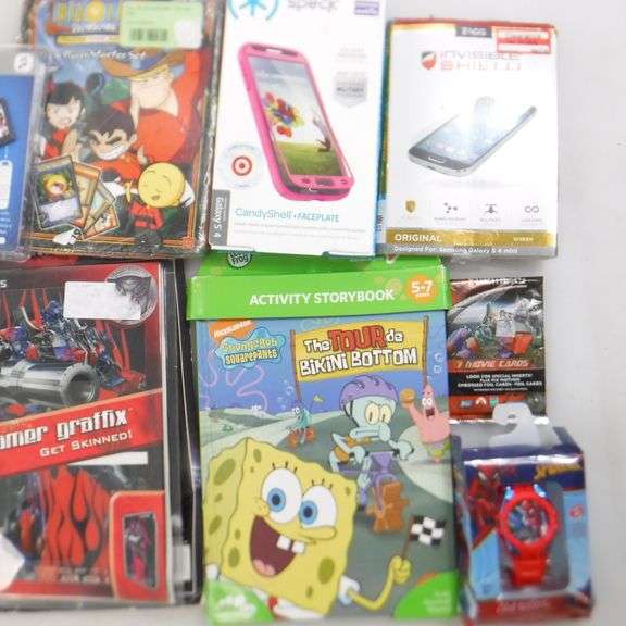 Assortment Of Early 2000's Toys Including Spongebob Leapfrog Learning ...