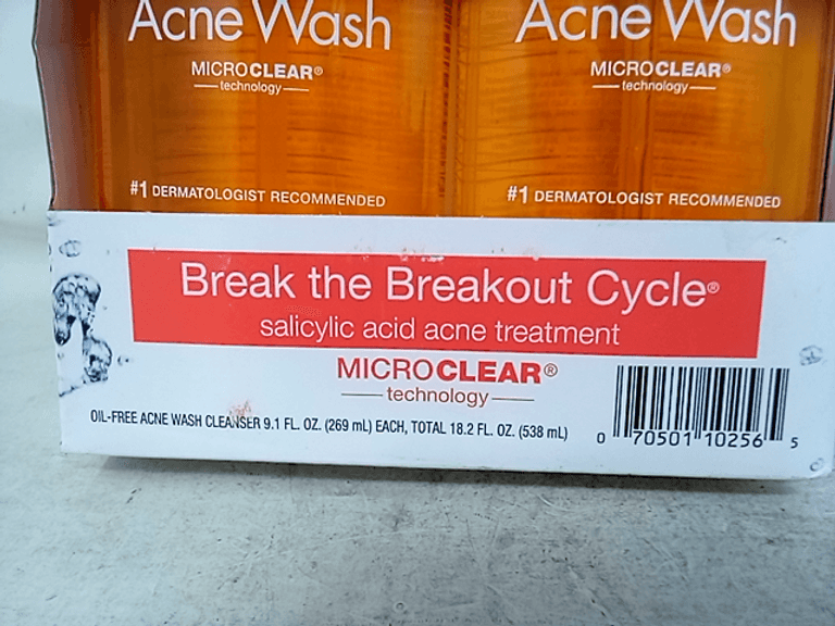 Neutrogena Oil-Free Salicylic Acid Acne Face Wash 2 Ct. - Dutch Goat
