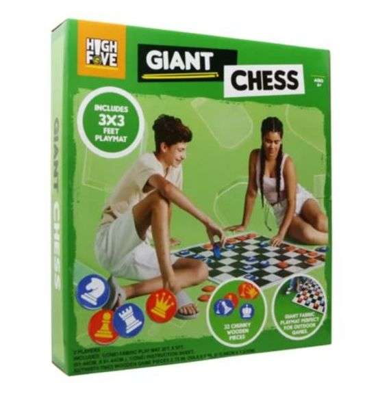 High Five Giant Chess 3ft x 3ft Mat - Dutch Goat