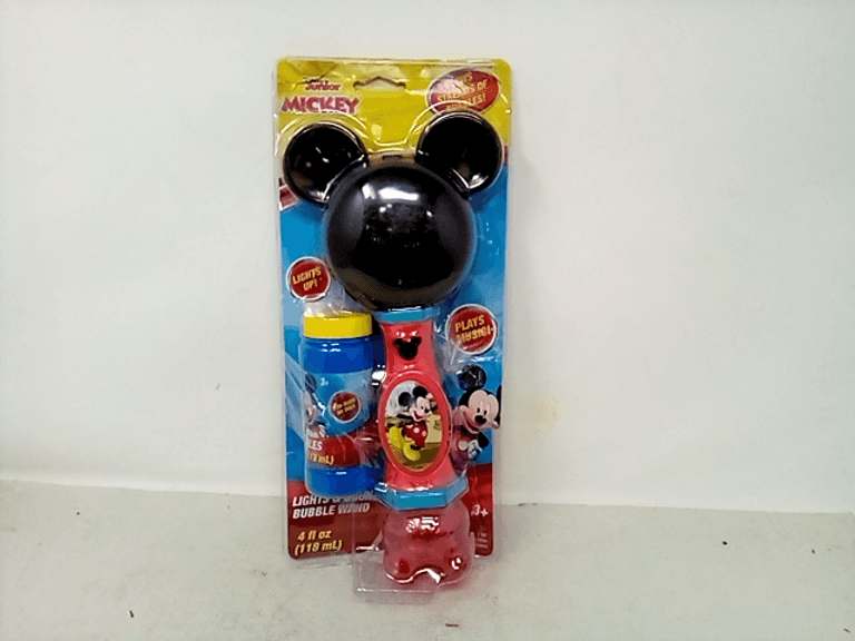 Disney Junior Mickey Bubble Wand, Lights & Sound - 4 fl oz - Dutch Goat