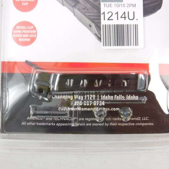 Techna Clip Right Hand Conceal Holsterless Carry Gun Belt Clip For ...