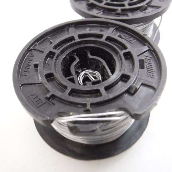 Lot Of 2 Max TW1061T 19 Gauge Annealed Steel Rebar Tie Wire Roll For ...