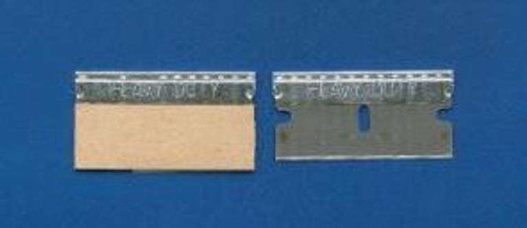 VWR Single Edge Industrial Razor Blades 100 Pack (Surgical Carbon Steel ...