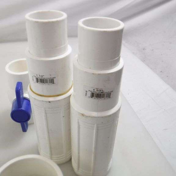 Large Assortment Of PVC Piping & Fittings - Various Brands and Part ...