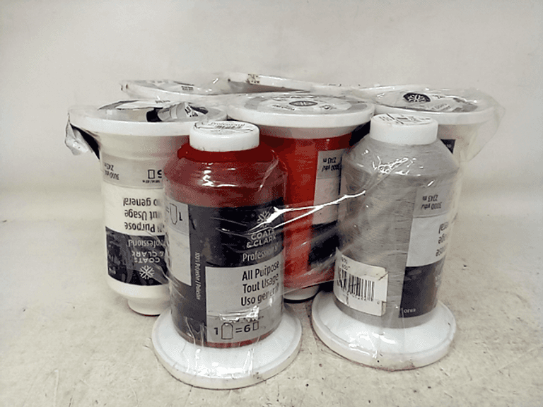 Assortment of 10 Thread Spools - Assorted Color and Size - Dutch Goat