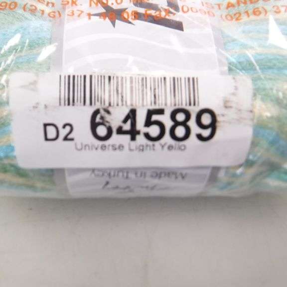 Pack Of 4 Skeens Of Ice Universe Wool/Polyamide Blend Yarn In Light ...